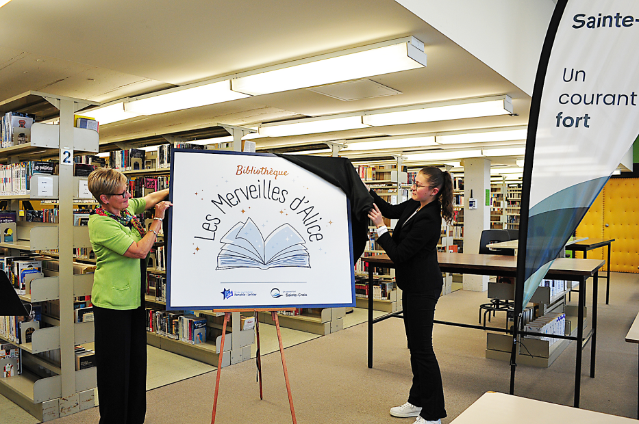 Enfin un nom pour la bibliothèque de Sainte-Croix