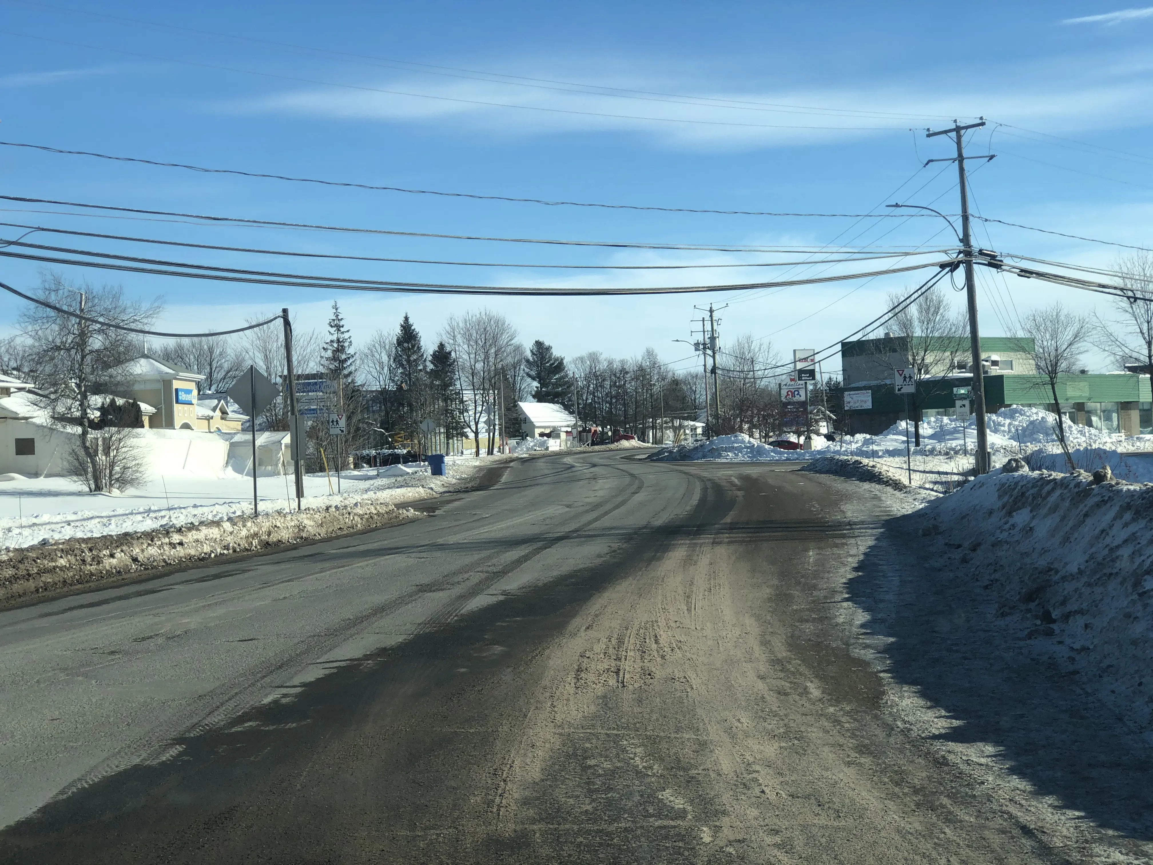 Le chantier de la route 273 à Saint-Apollinaire reprend