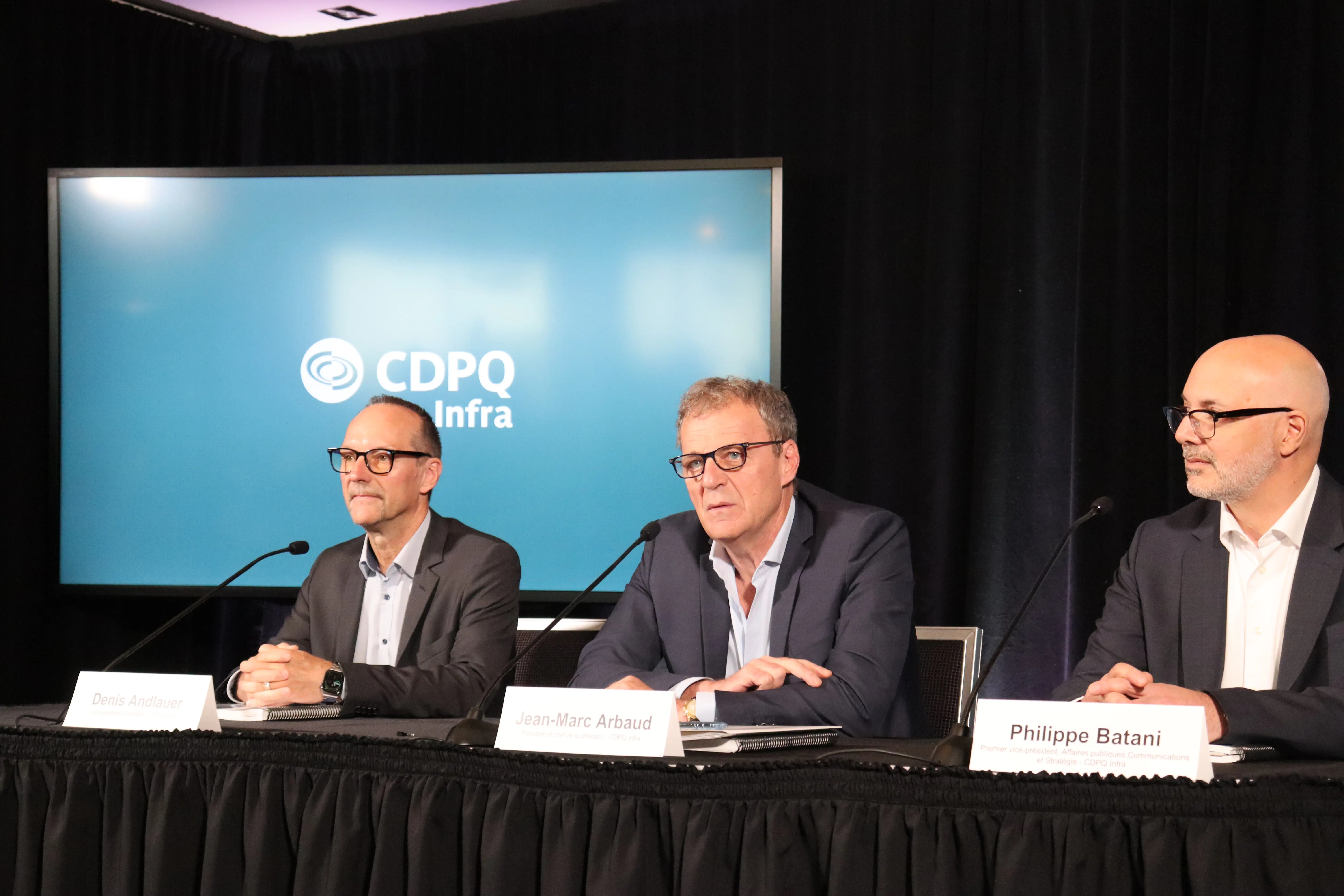 CDPQ Infra dépose son plan de mobilité de 15 G$