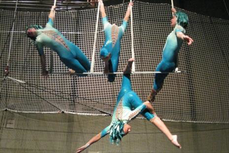 Au Cirque du Soleil à 22 ans